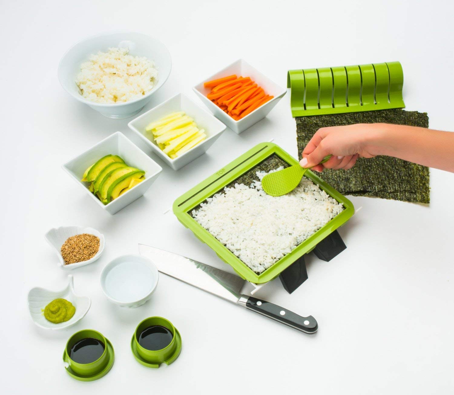 Sushi Making Kit- Best Sushi Maker with Everything that You Need to ...